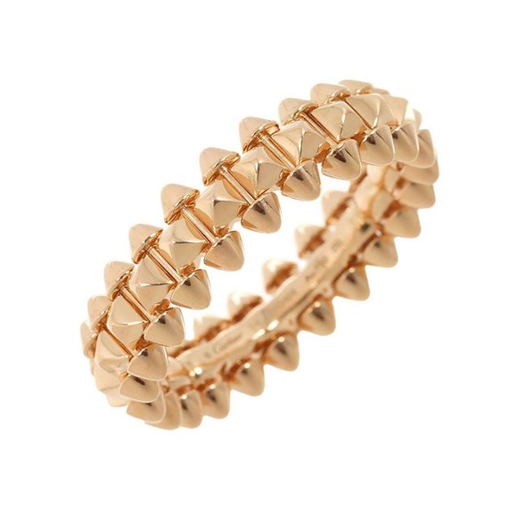 Cartier | Jewelry | Cartier Clash De Ring Sm K8 Pg Pink Gold 75 | Poshmark